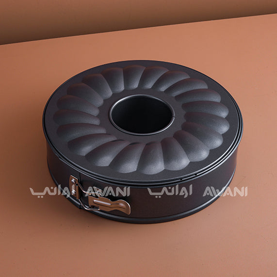 Spring Tart and Bundt form Pan - Black